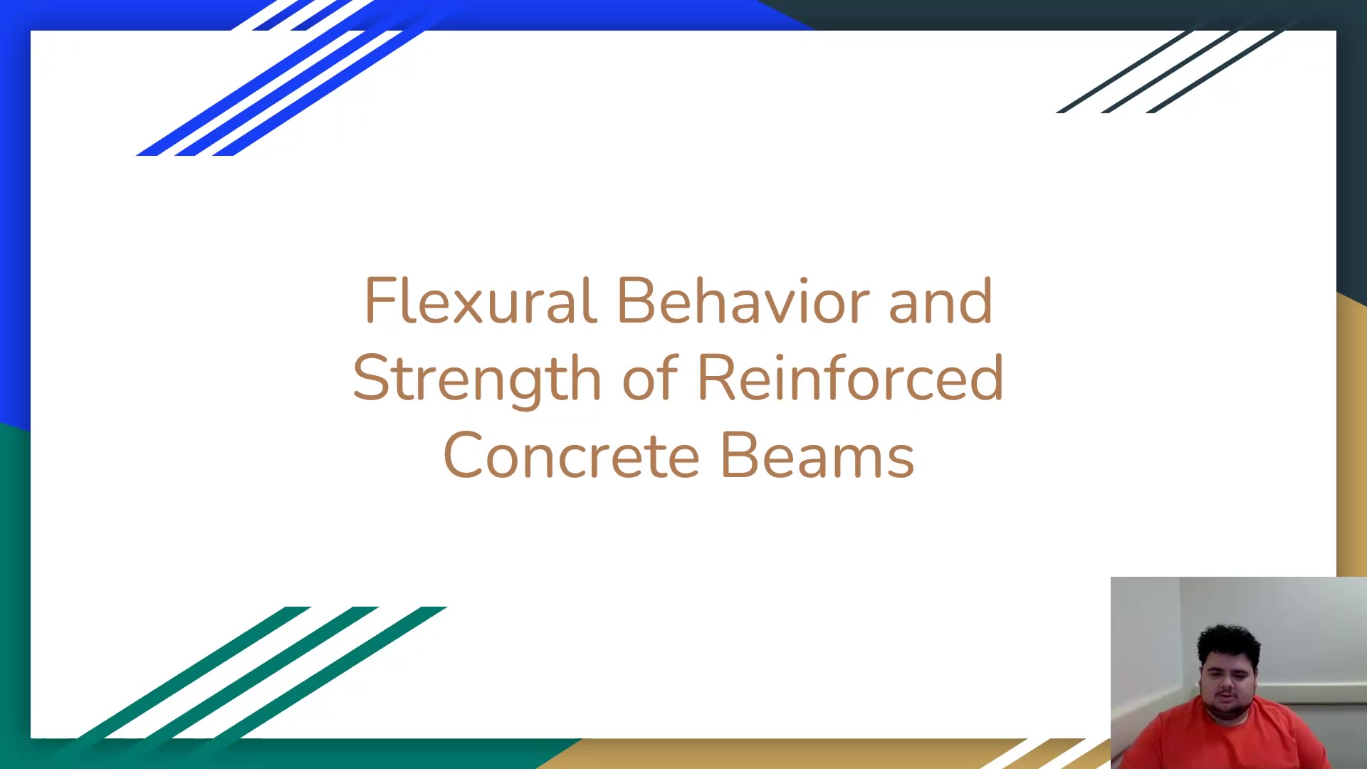 Flexural Capacity of a Reinforced Concrete Beam